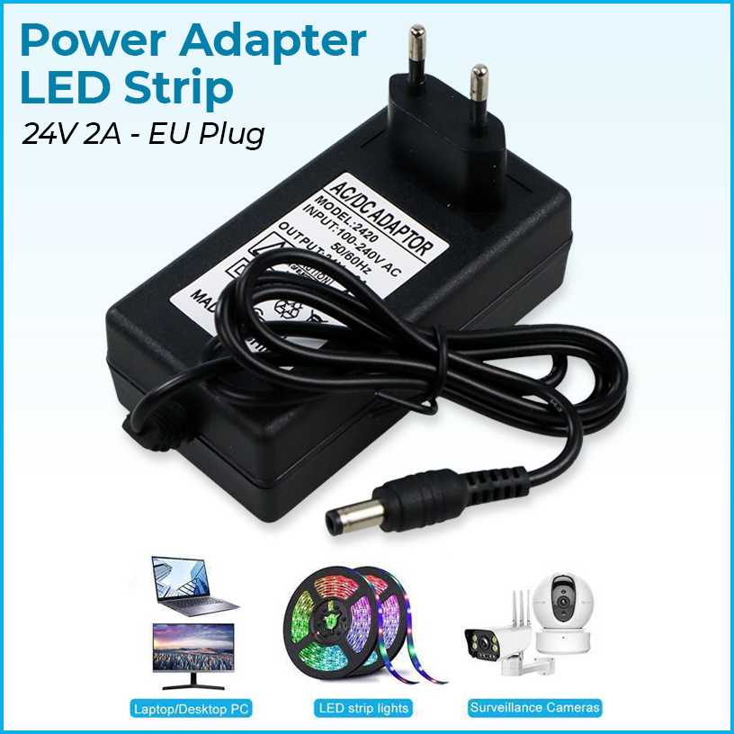 Jual Deek-Robot Adaptor Power Supply Converter AC to DC 24V 2A