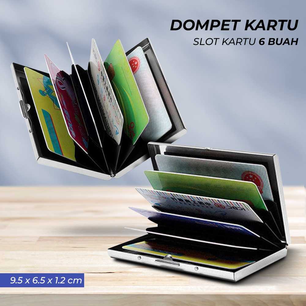 Jual Rhodey Dompet Kartu Slim Aluminium 6 Slot - FMB-78 | Jakmall.com