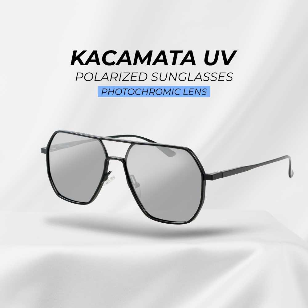 Jual Cool Shark Kacamata UV Polarized Sunglasses Photochromic
