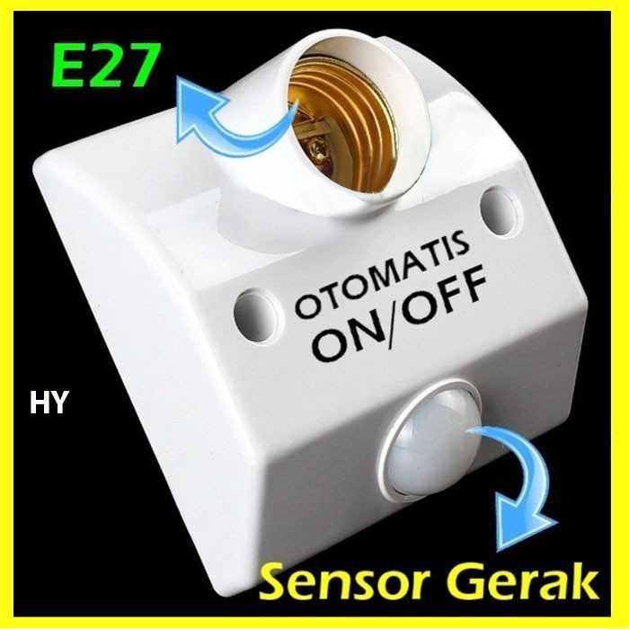 Jual Z04-N Adapter Lampu Otomatis Pir Motion Infrared Sensor Jual Z04-N Adapter Lampu Otomatis Pir Motion Infrared Sensor