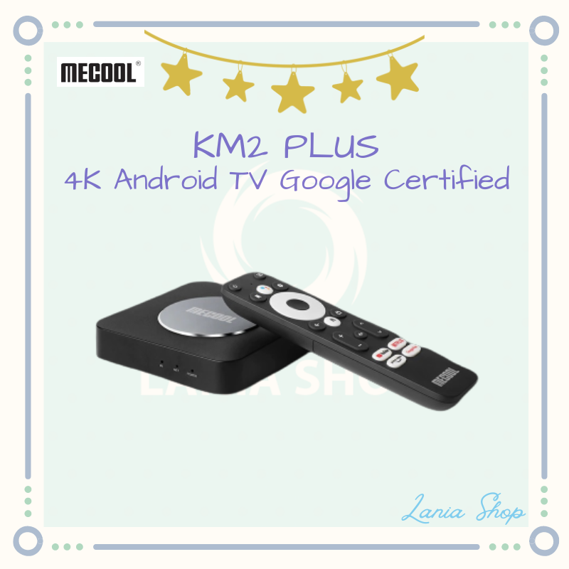 Jual MECOOL KM2 PLUS - 4K UHD Android TV Box - Android TV Google