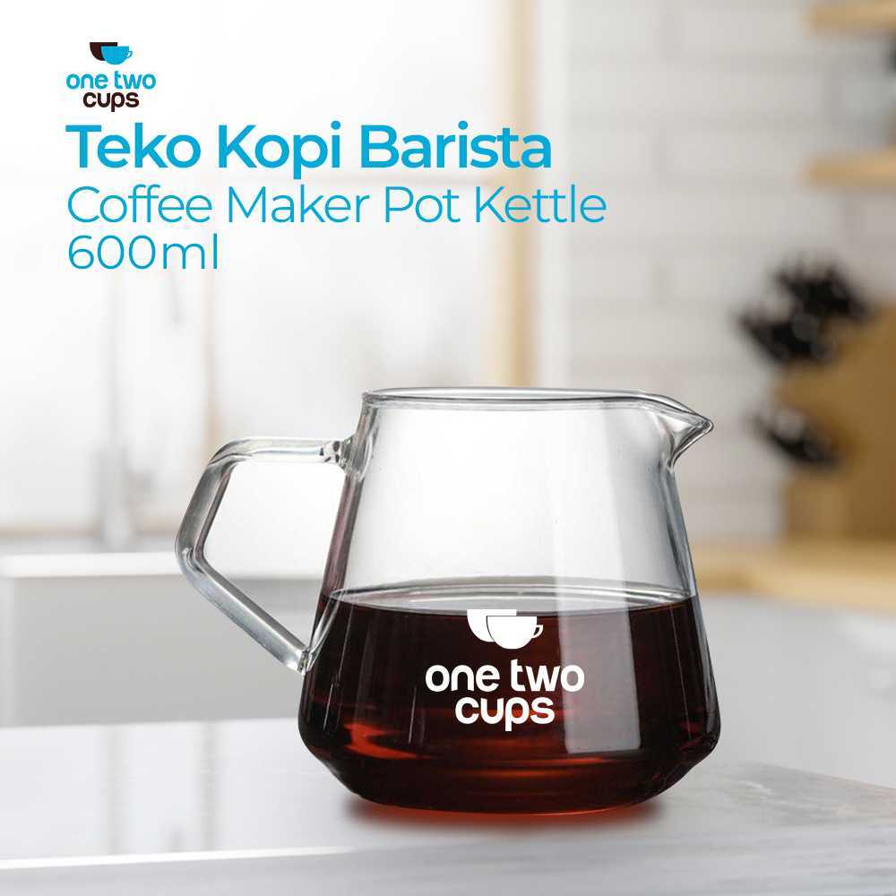Jual One Two Cups Teko Kopi Coffee Server V60 Drip Pour | Jakmall.com