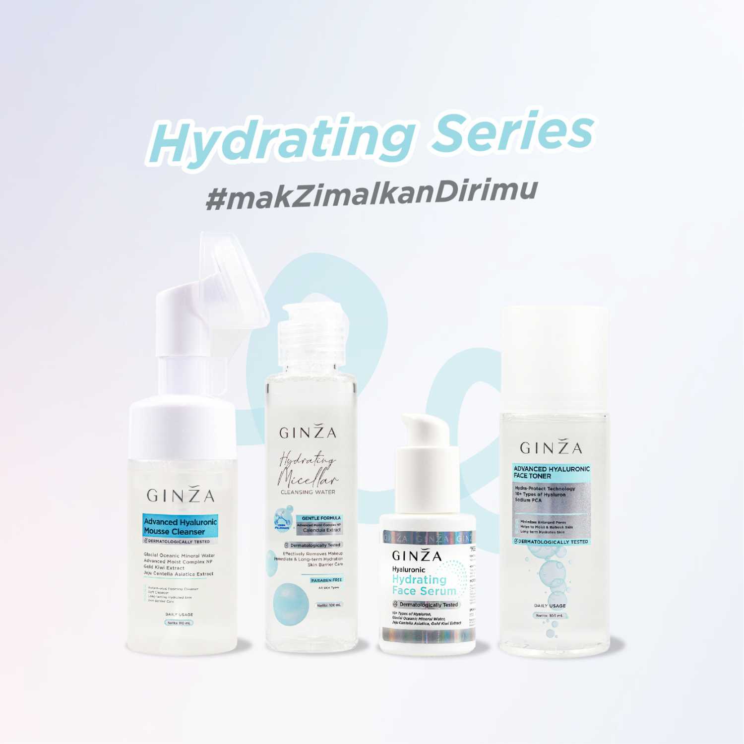 Jual GINZA Hydrating Series | Jakmall.com