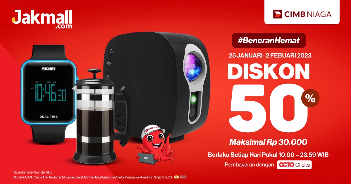 Promo OCTO Clicks Payday Januari 2023 | Jakmall.com