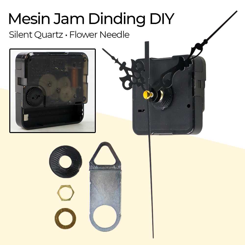 Jual MCDFL Mesin Jam Dinding DIY Replacement Silent Quartz