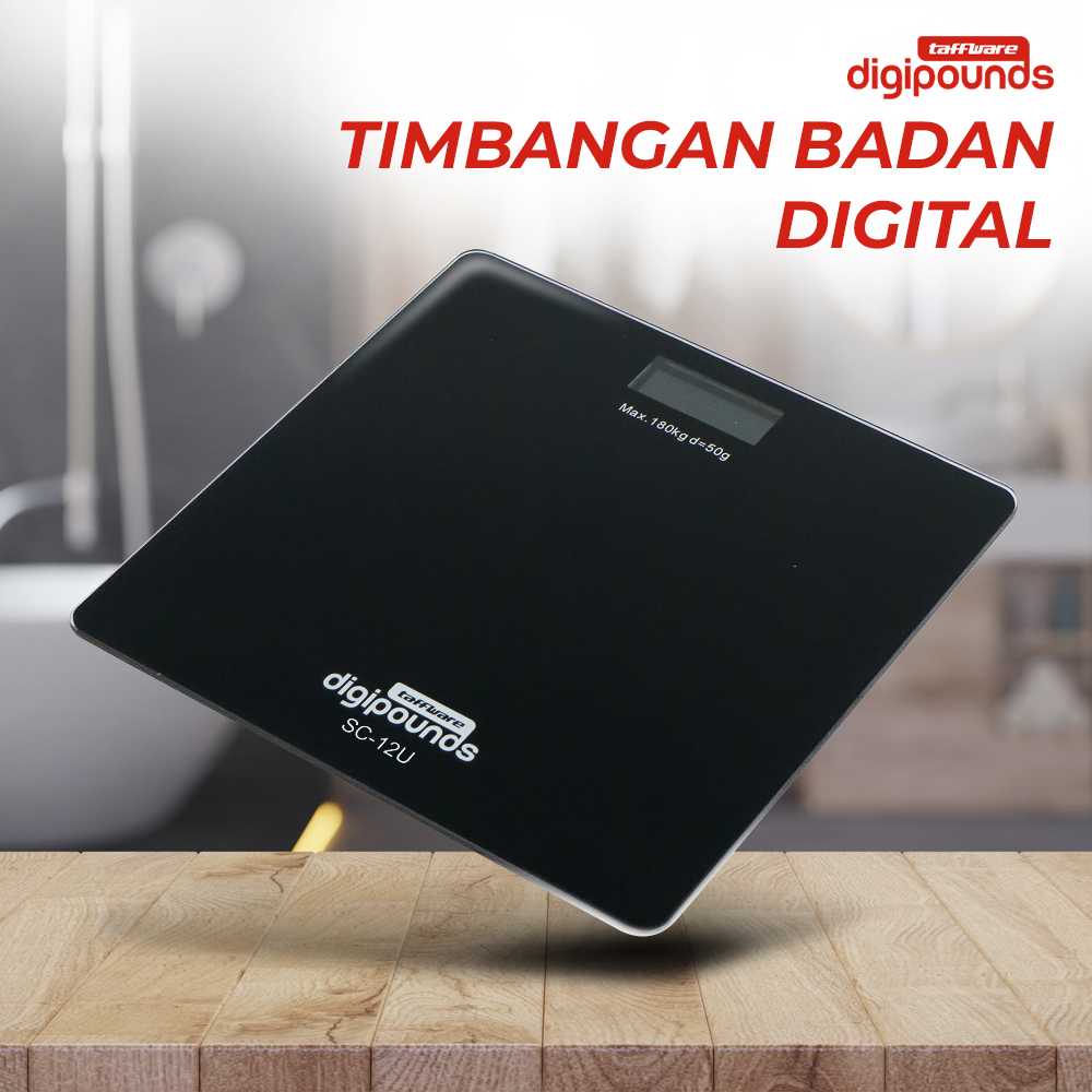 Jual Taffware Digipounds Timbangan Badan Digital Scale | Jakmall.com