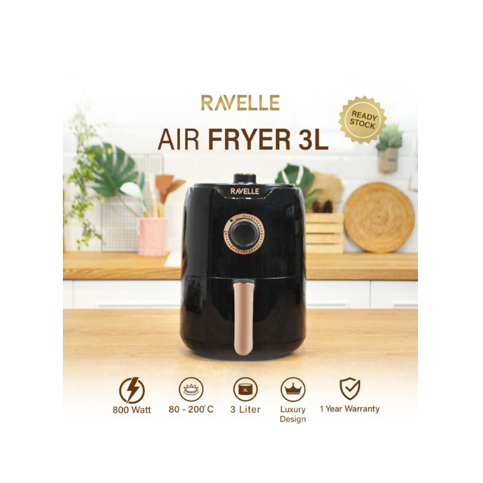 Jual Ravelle RAF300 Air Fryer 3L | Jakmall.com