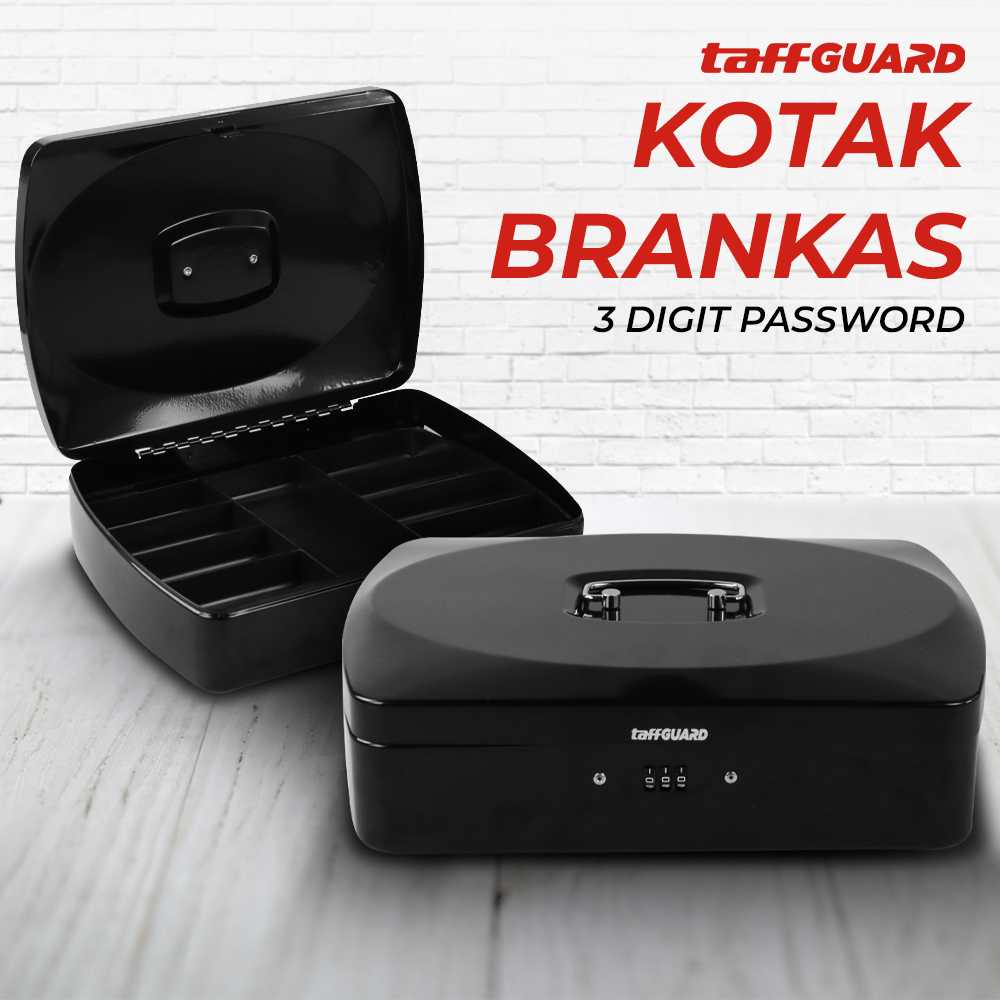 Jual TaffGUARD Brankas Kotak Uang Cash Safebox 3 Digit Password