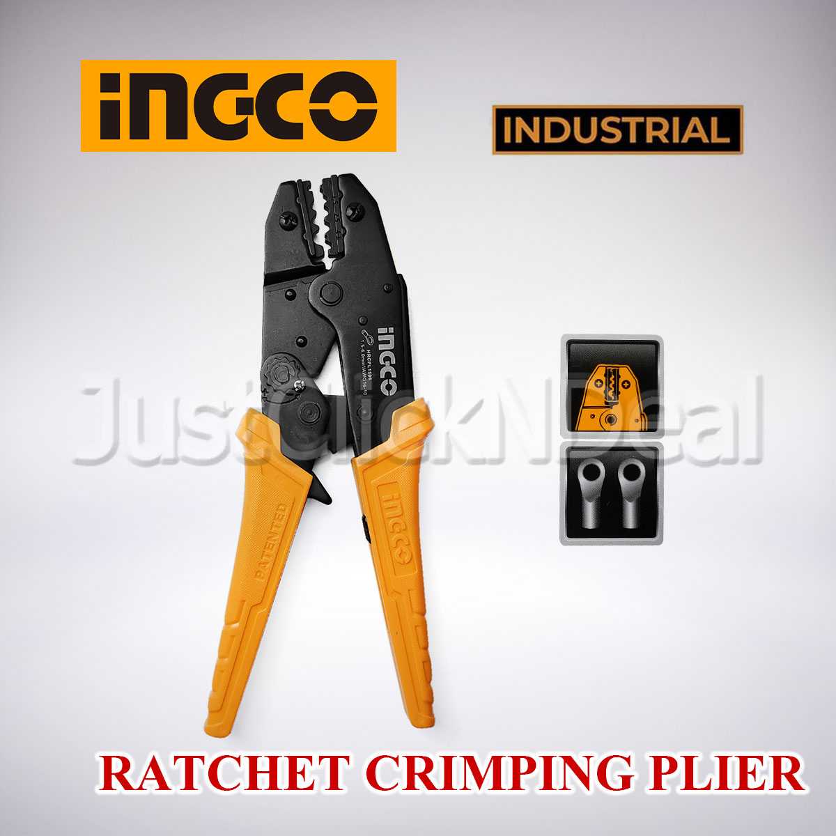 Jual Ingco Tang Press Skun Krimping 9 Inch Ratchet Crimping