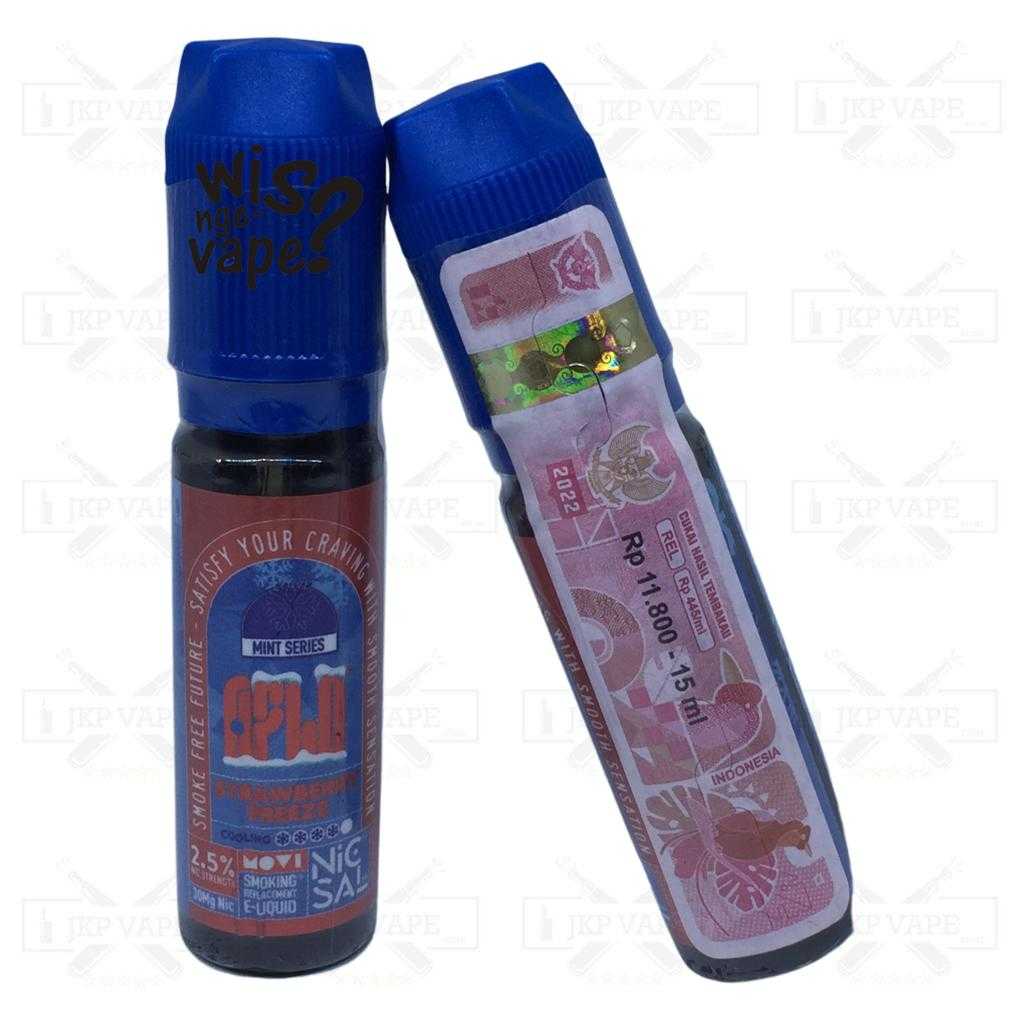 Jual Aflo Strawberry Freeze 15ml - Salt Nic Liquid Vape By Movi