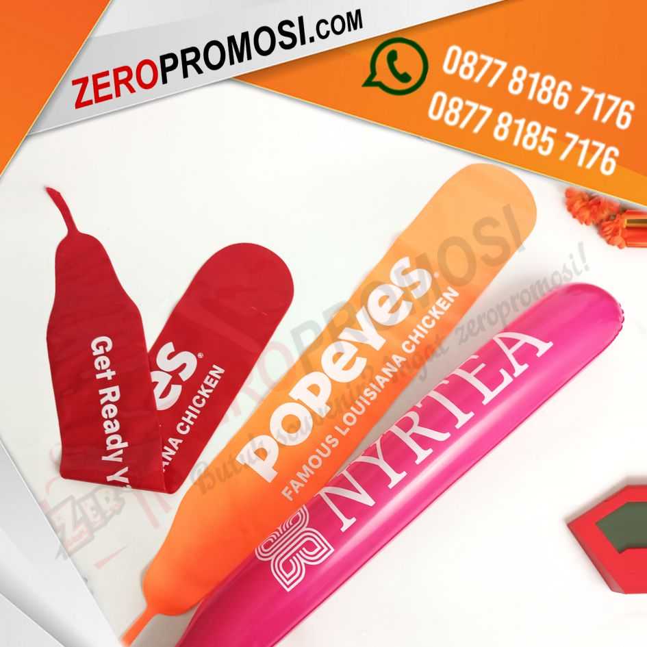 Jual Balon Tepuk Panjang Cetak Logo Murah – Balon Supporter