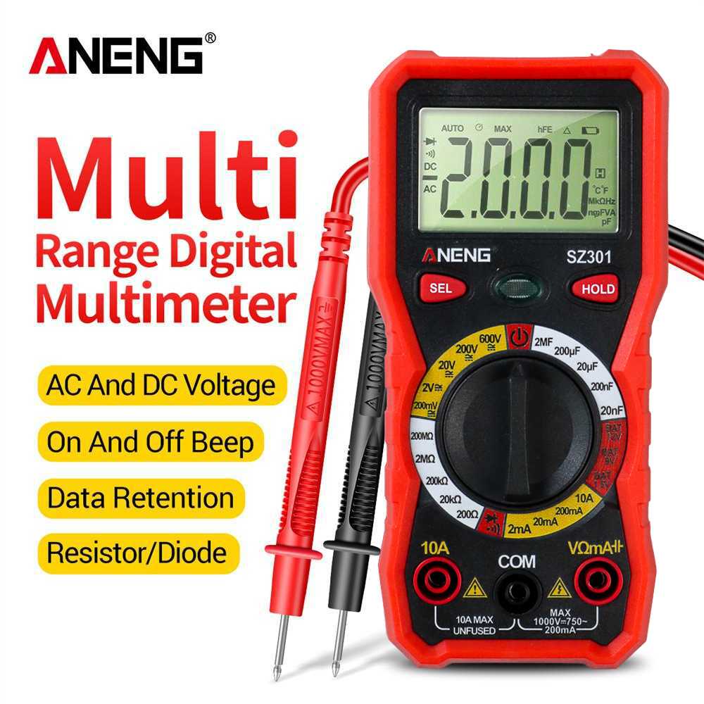 Jual ANENG Digital Multimeter Multitester Voltage Tester with