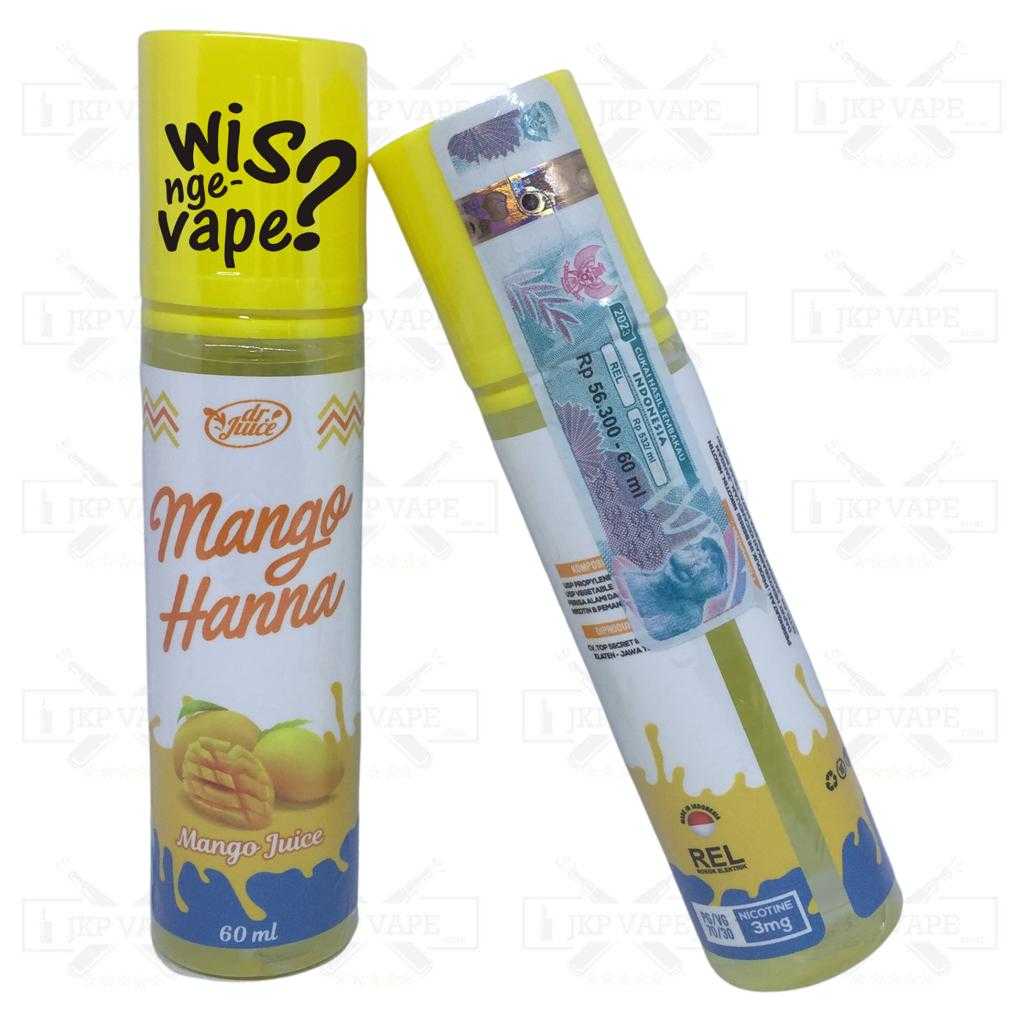 Jual Mango Hanna Mango Juice 60ml - Liquid Vape Mango Ice By Dr