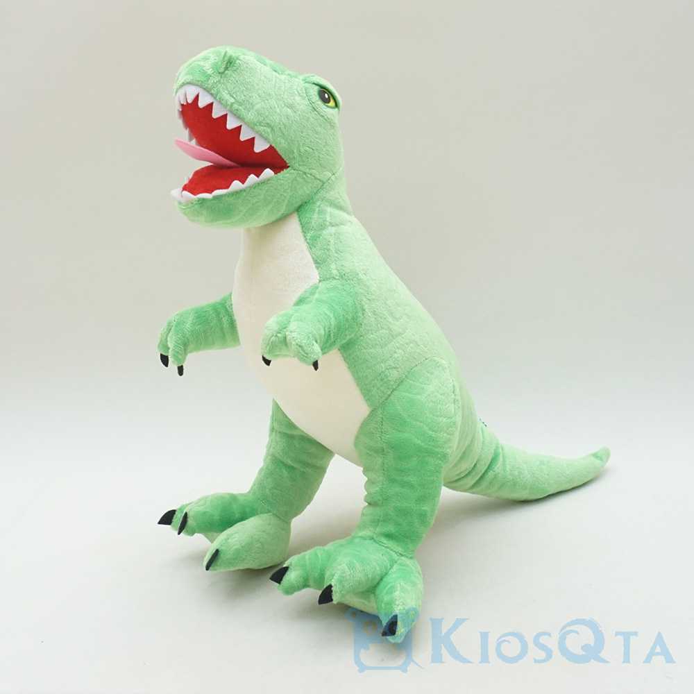 Jual boneka dinosaurus t-rex tyrannosaurus hijau medium | Jakmall.com