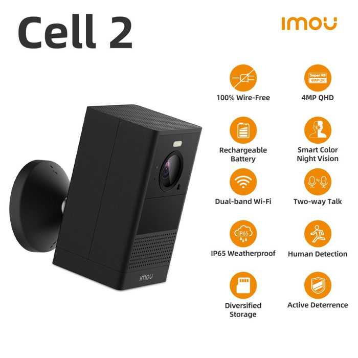 Jual Imou Cell 2 4MP Battery Wireless Camera Wifi CCTV IP Cam