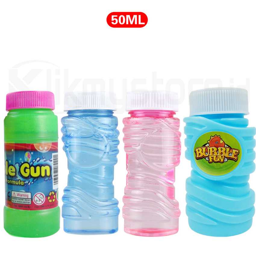 Jual Sabun Air Bubble Refill 50 Ml Gun Water Isi Ulang Gelembung