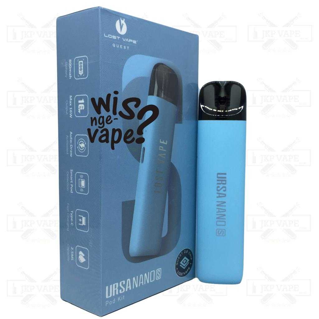 Jual Ursa Nano S Pod 16W 800mAh - Pod Kit Authentic By Lost Vape
