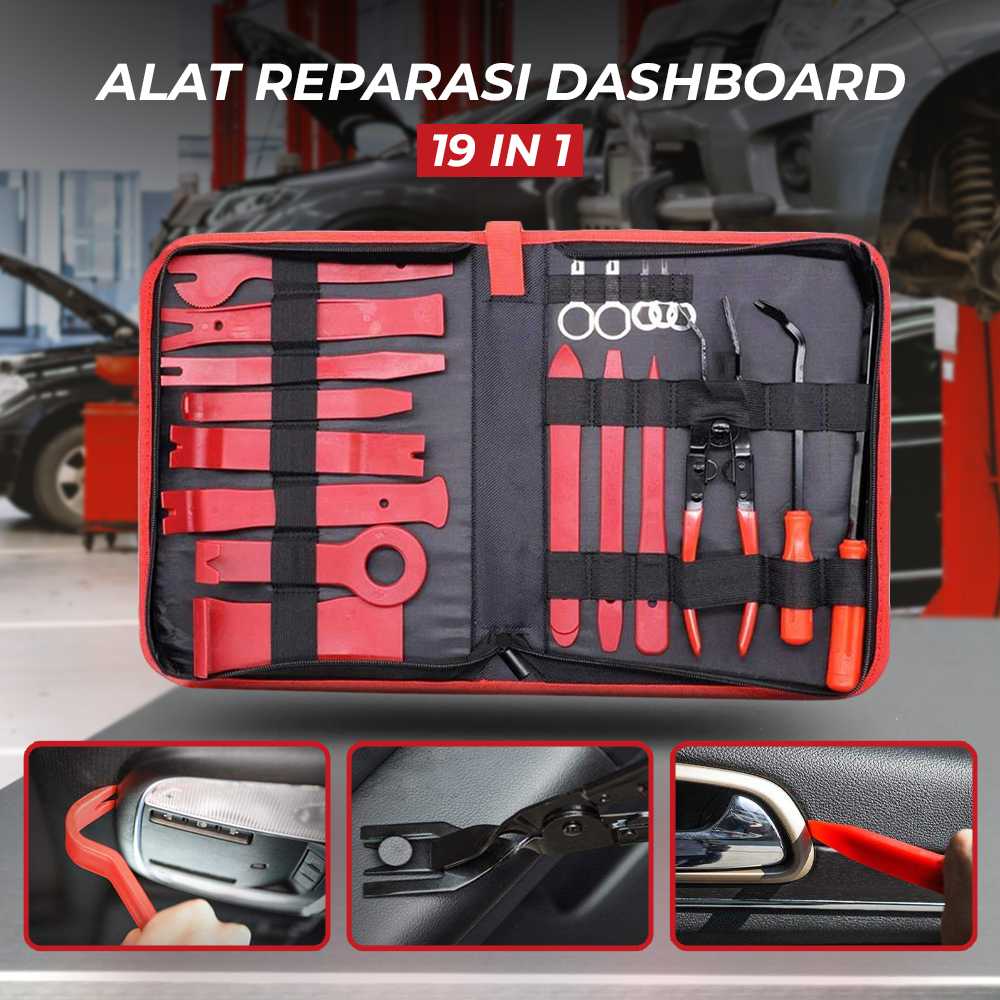 Jual CARTR Set Alat Reparasi Dashboard Audio Mobil Pliers 19 in