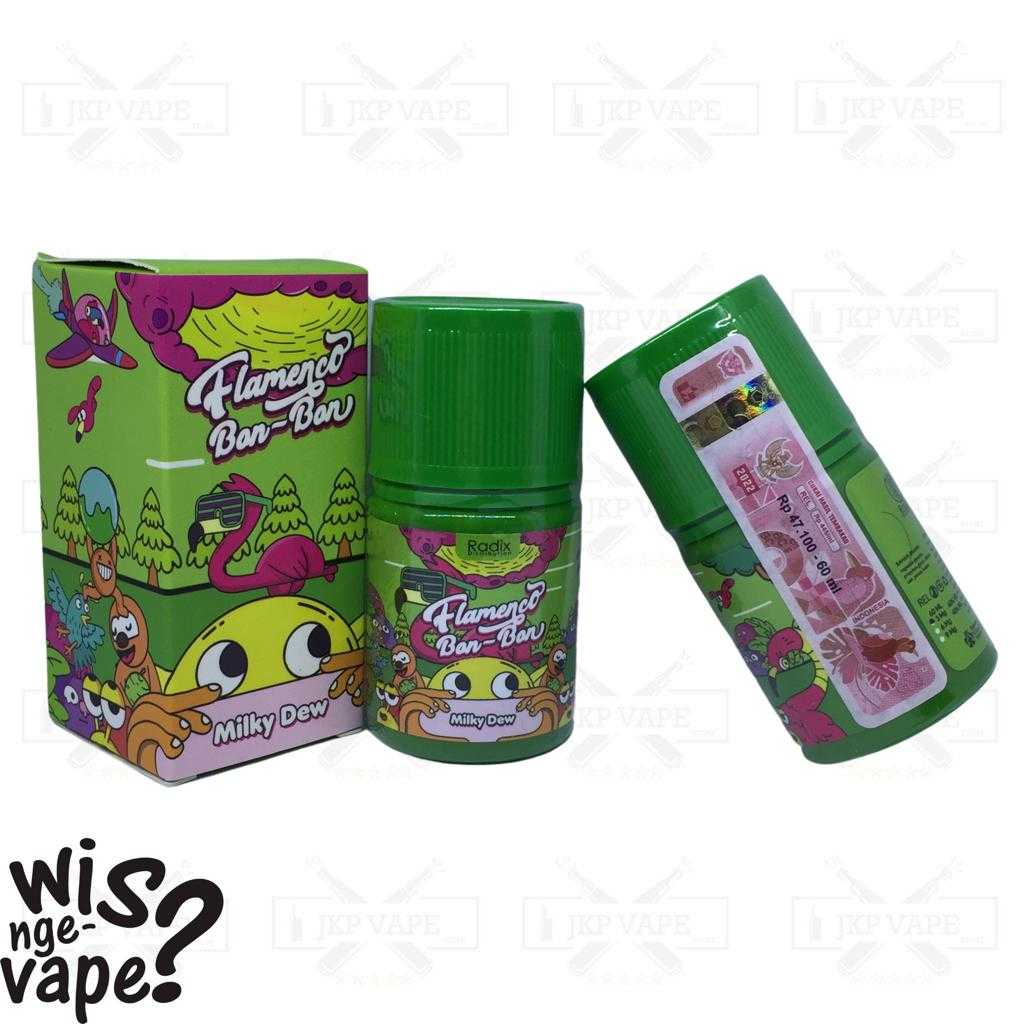 Jual Flamenco Bon Bon Milky Dew 60ml - Liquid Vape By Radix