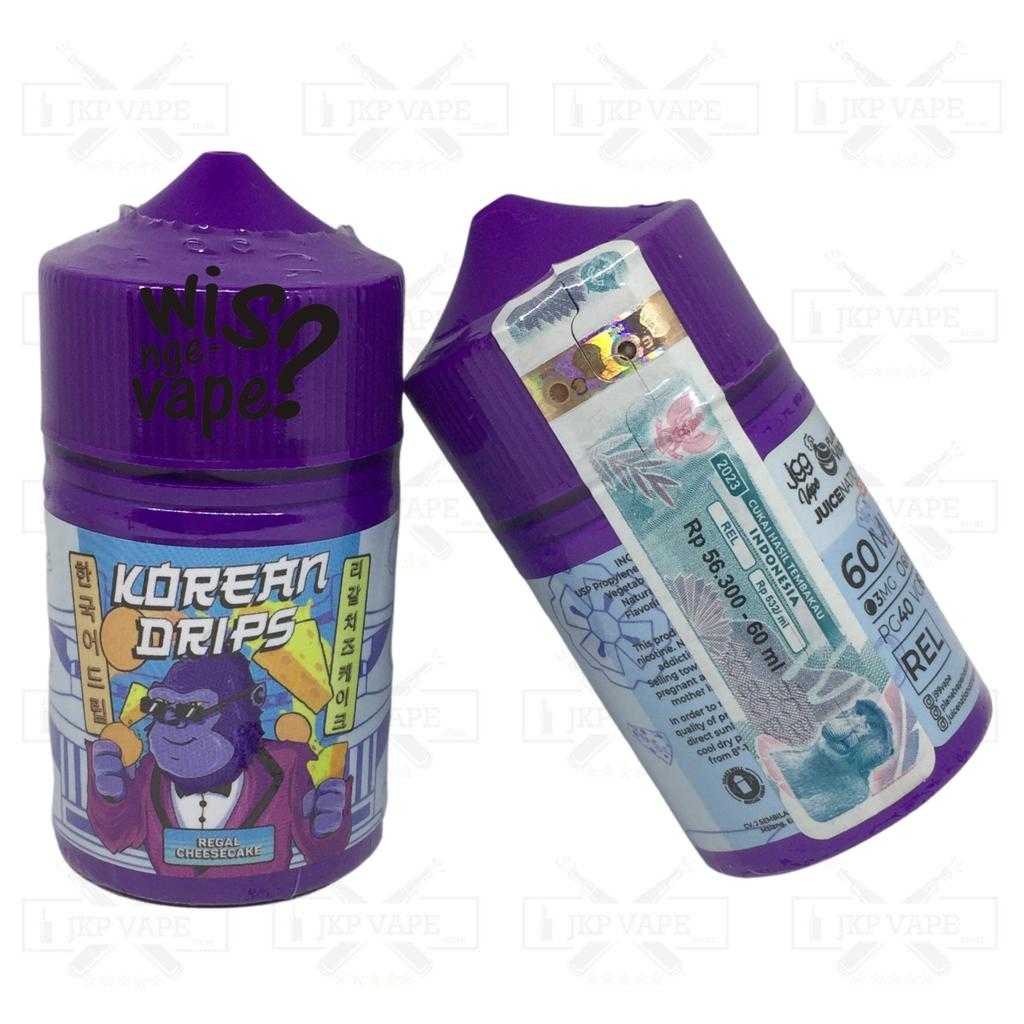 Jual Korean Drips Regal Cheesecake 60ml - Liquid Vape by | Jakmall.com