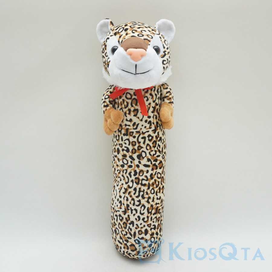 Jual guling macan lucu cute tiger leopard kepala dan tangan