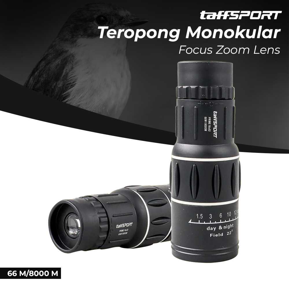 Jual TaffSPORT Prime Teropong Monokular Focus Zoom Lens | Jakmall.com