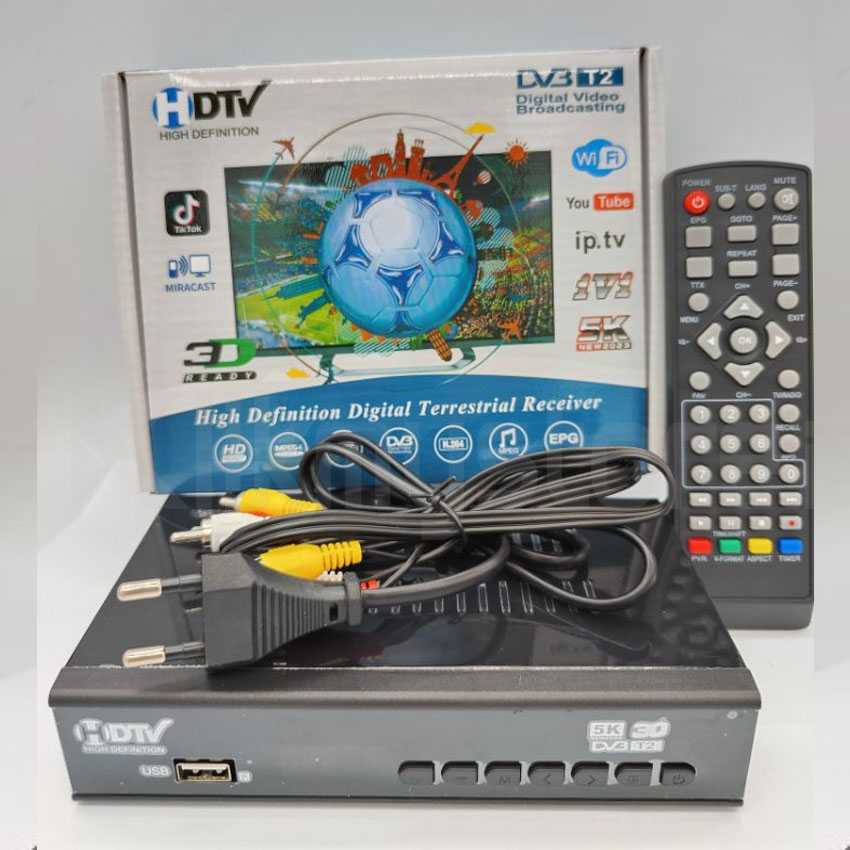 TV Tuner For Monitor Digital Aerial TV Tuner Box With Media Player ...