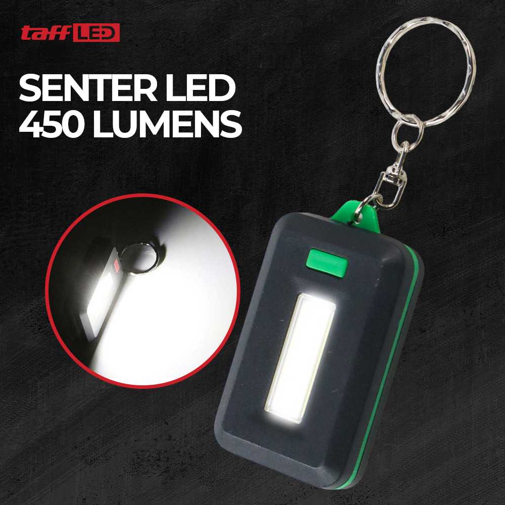 Jual TaffLED Senter LED COB Model Kunci Mobil 450 Lumens - ZK20