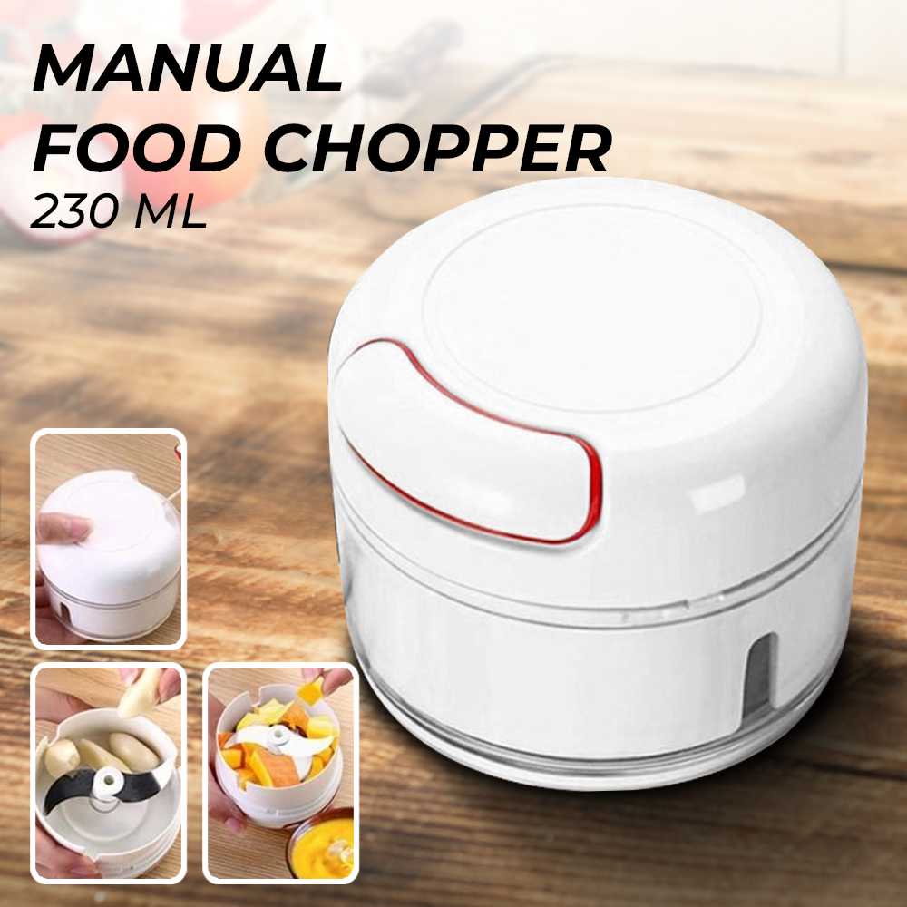 Jual Juxin Food Chopper Manual Penggiling Bumbu Easy Operation