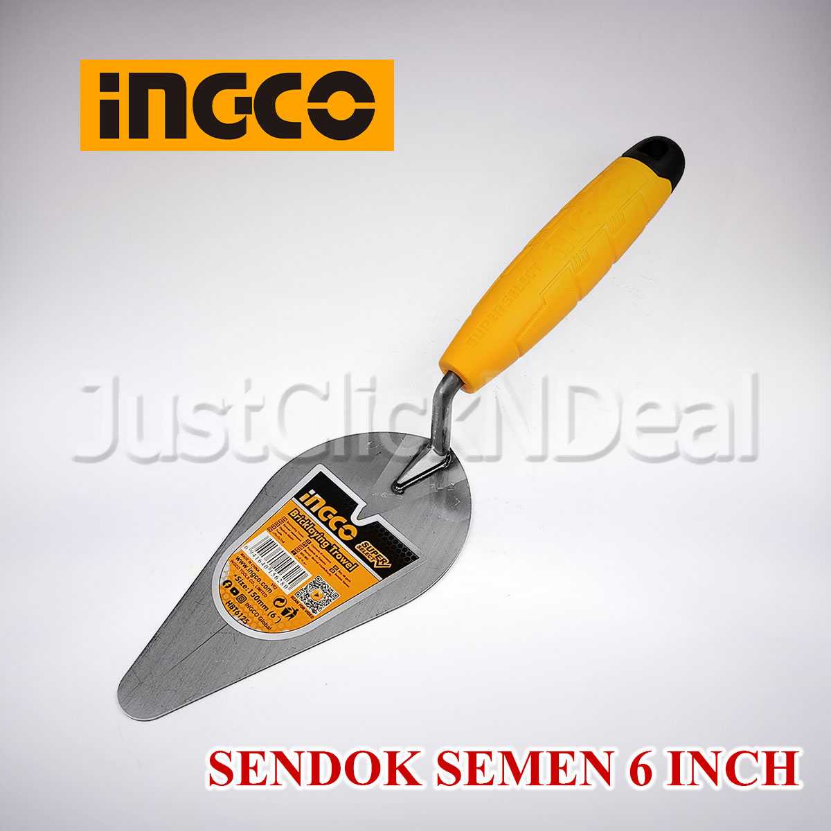 Jual Ingco Sendok Semen Lancip Gagang Fiber Bricklaying Trowel