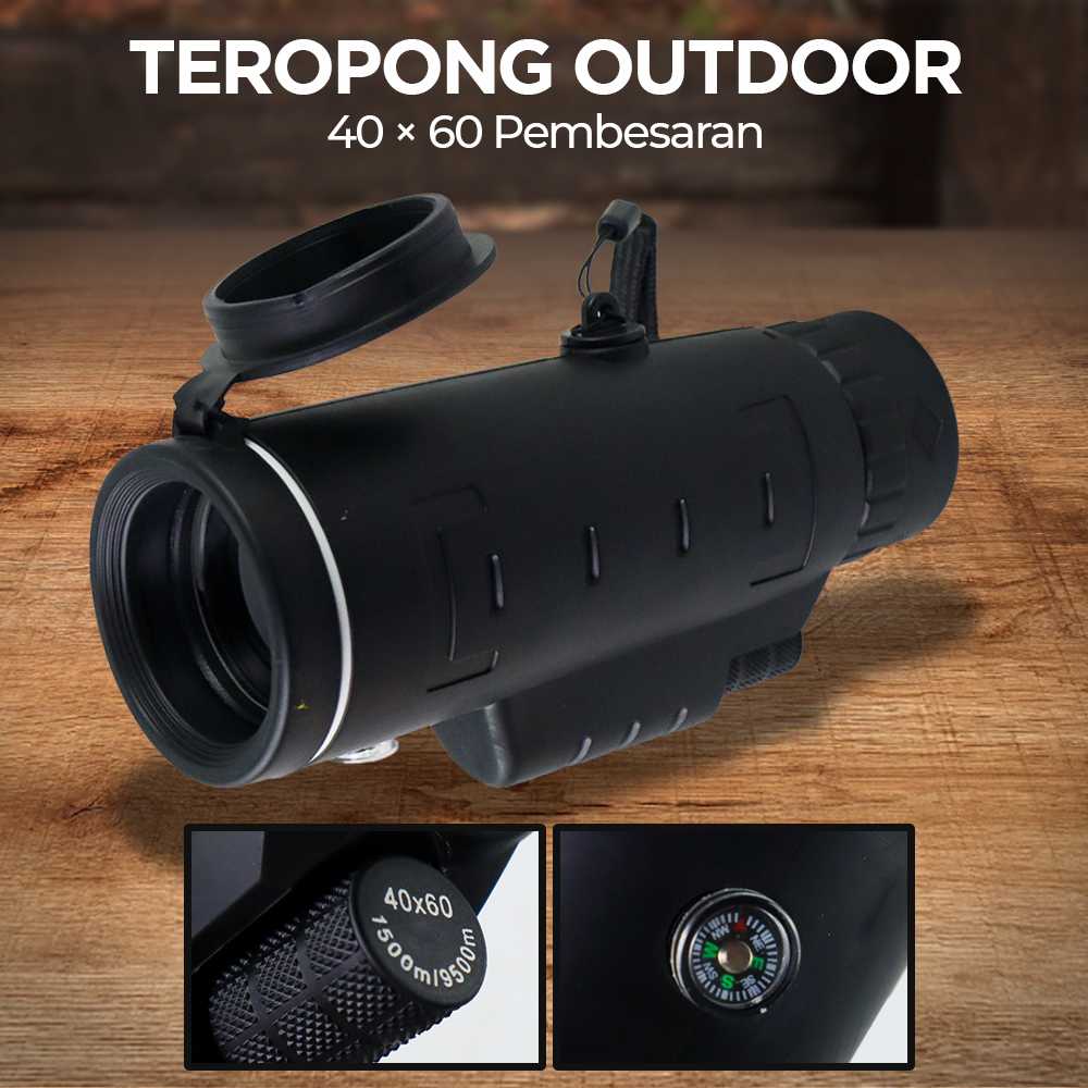 Jual SUNCORE Teropong Monocular Outdoor Magnification 40 x 60