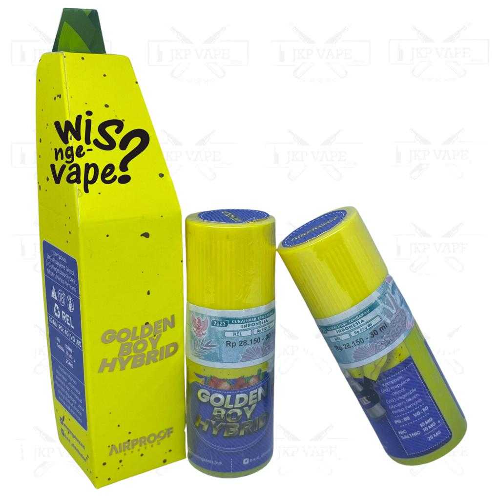 Jual Golden Boy Hybrid Banana Fla 30ml - Salt Nic Liquid By MSI