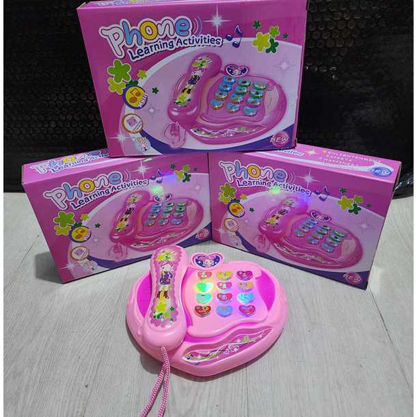 Jual MAINAN EDUKASI TELEPON RUMAH CANTIK PHONE LEARNING | Jakmall.com