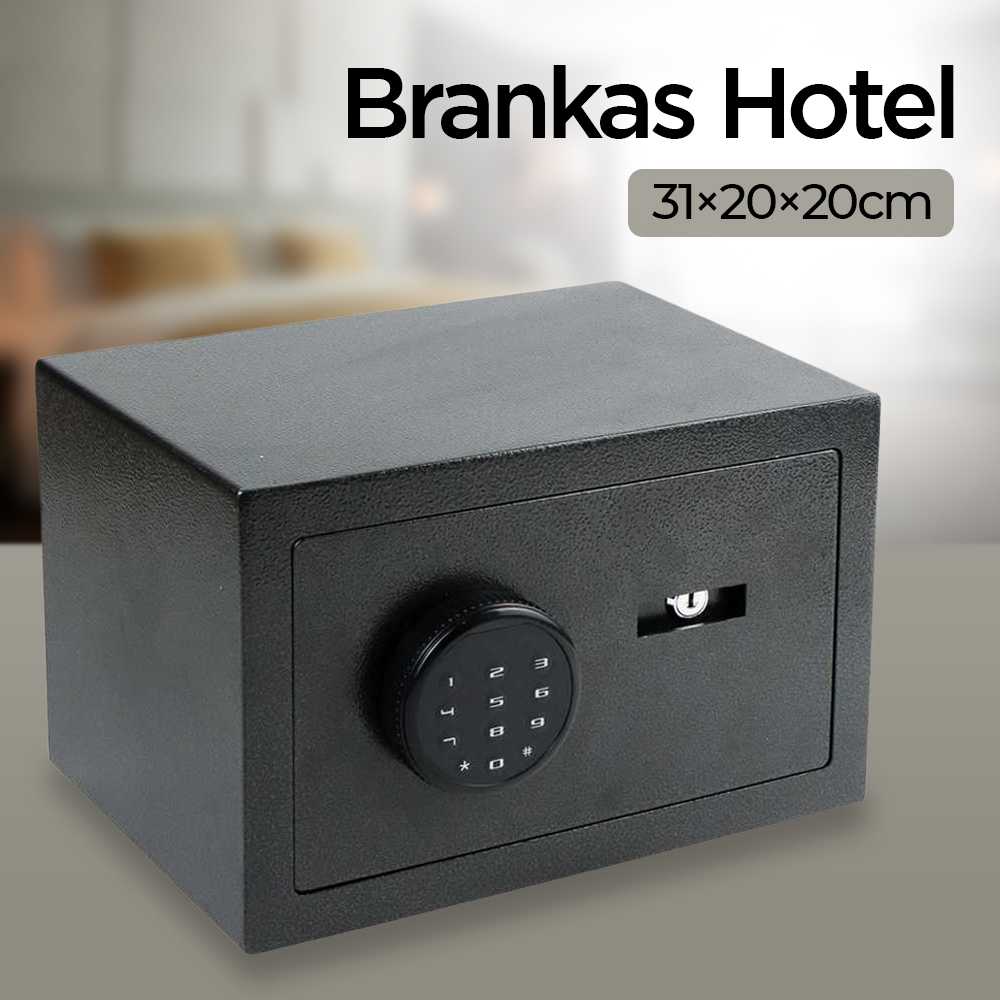 Jual I-STELLER Kotak Brankas Hotel Safety Box Password 31 x 20 x