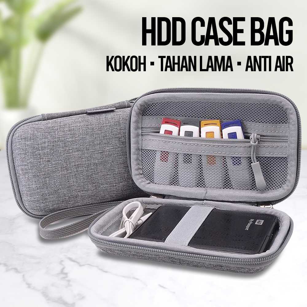 Jual GHKJOK HDD Case Bag Protection Organizer Multifunction