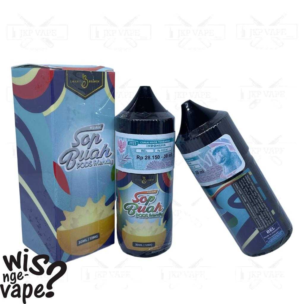 Jual Kuah Sop Buah 30ml - Pods Friendly Liquid Vape by Emkay x