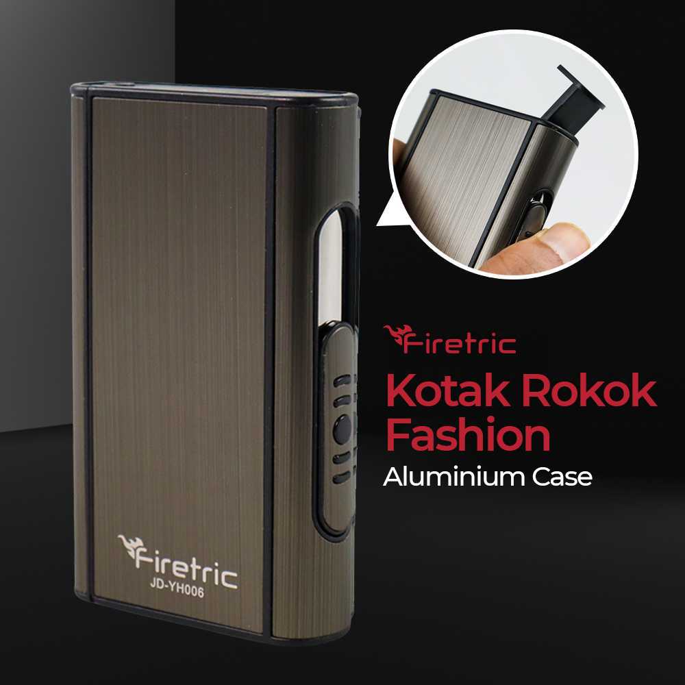 Jual Firetric Focus Kotak Bungkus Rokok Fashion Aluminium Case