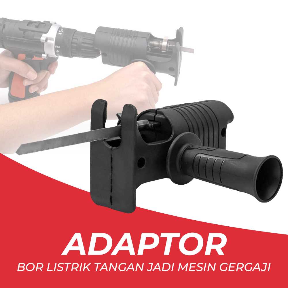 Jual XMSJ Adaptor Bor Listrik Menjadi Gergaji Mesin - BG65-A