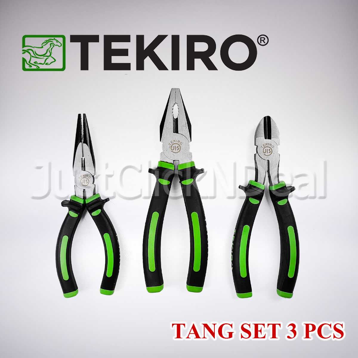 Jual Tekiro Tang Set 3 pcs Potong Lancip Kombinasi Pliers
