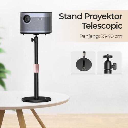 Jual SH Stand Proyektor Telescopic Adjustable 360 Rotation