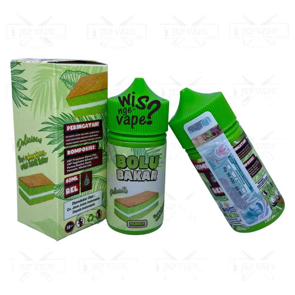 Jual Bolu Bakar Pandan 60ml - Liquid Vape By Java Juice X Ubay