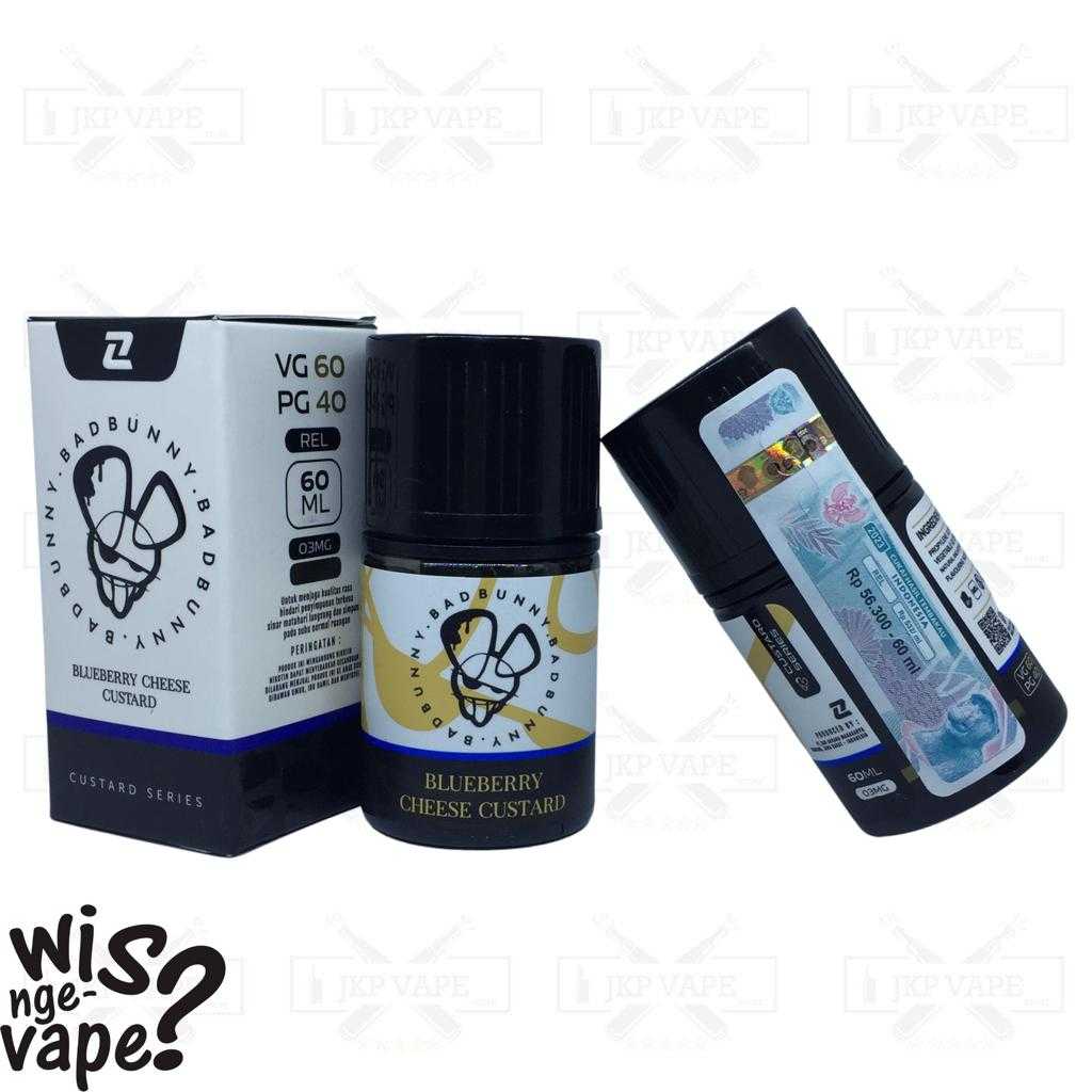 Jual Bad Bunny Blueberry Cheese 60ml - Liquid Vape By ZAM