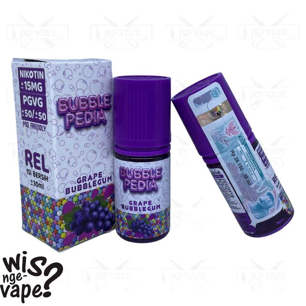 Jual Bubble Pedia Grape 30ml - BubblePedia Grape Liquid Vape PF
