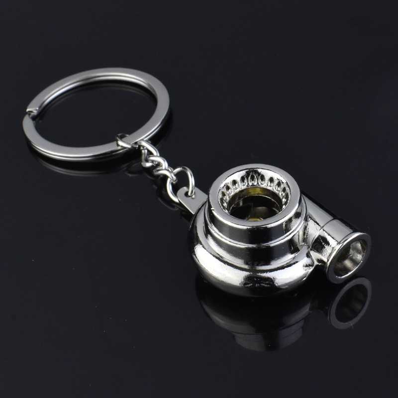 Jual YLCar Gantungan Kunci Model Turbo Mobil Car Engine Keychain