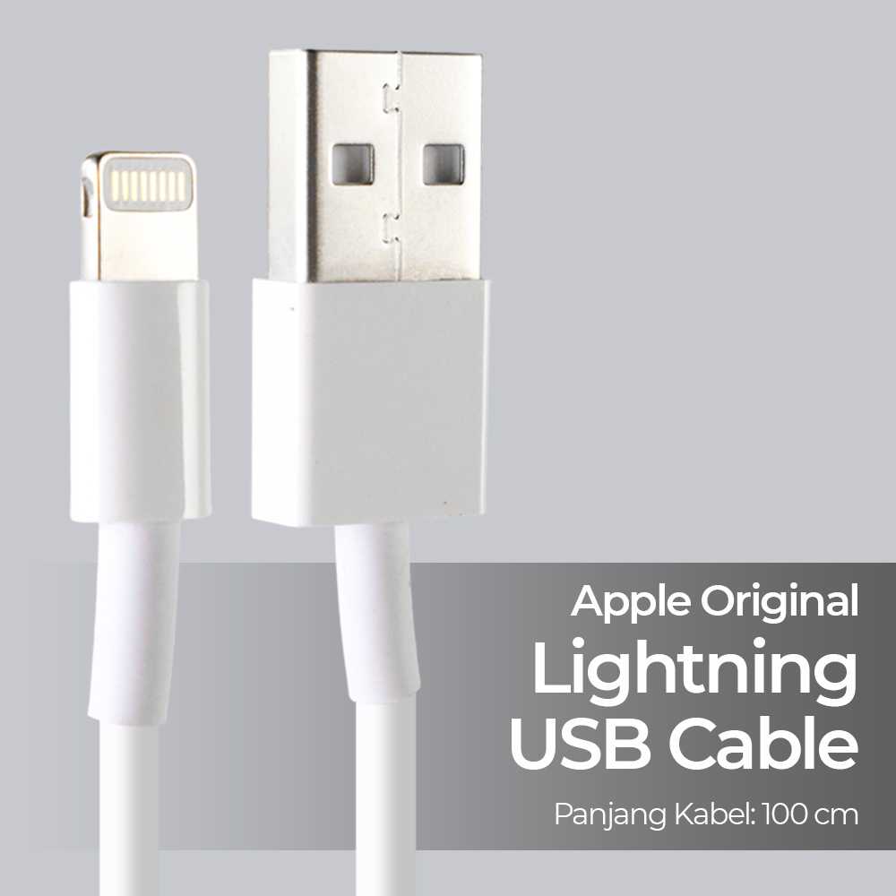 Jual Apple Original Kabel Data Lightning Multifungsi 1M - AO11