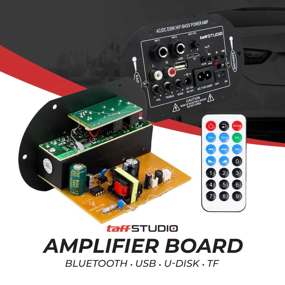 Jual TaffSTUDIO Amplifier Board Audio Bluetooth Subwoofer DIY