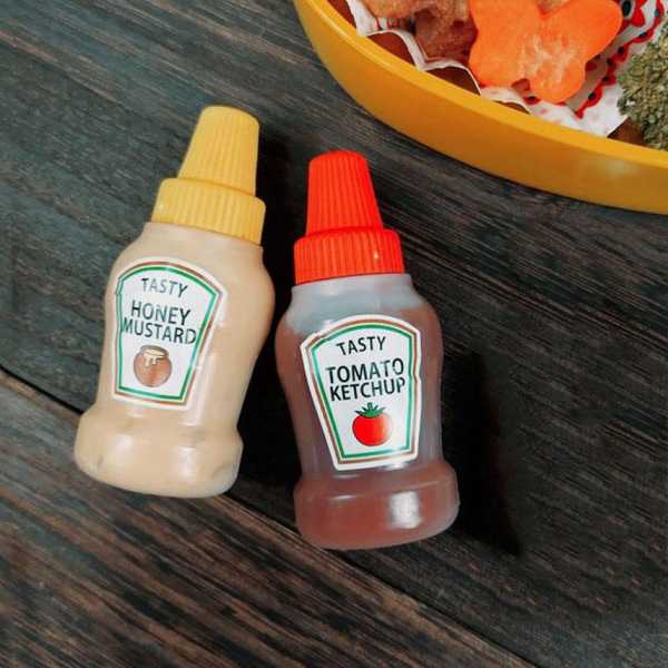 Jual JUNMIAO Botol Saus Mini Tomato Ketchup Sauce Bottle 25ml 2