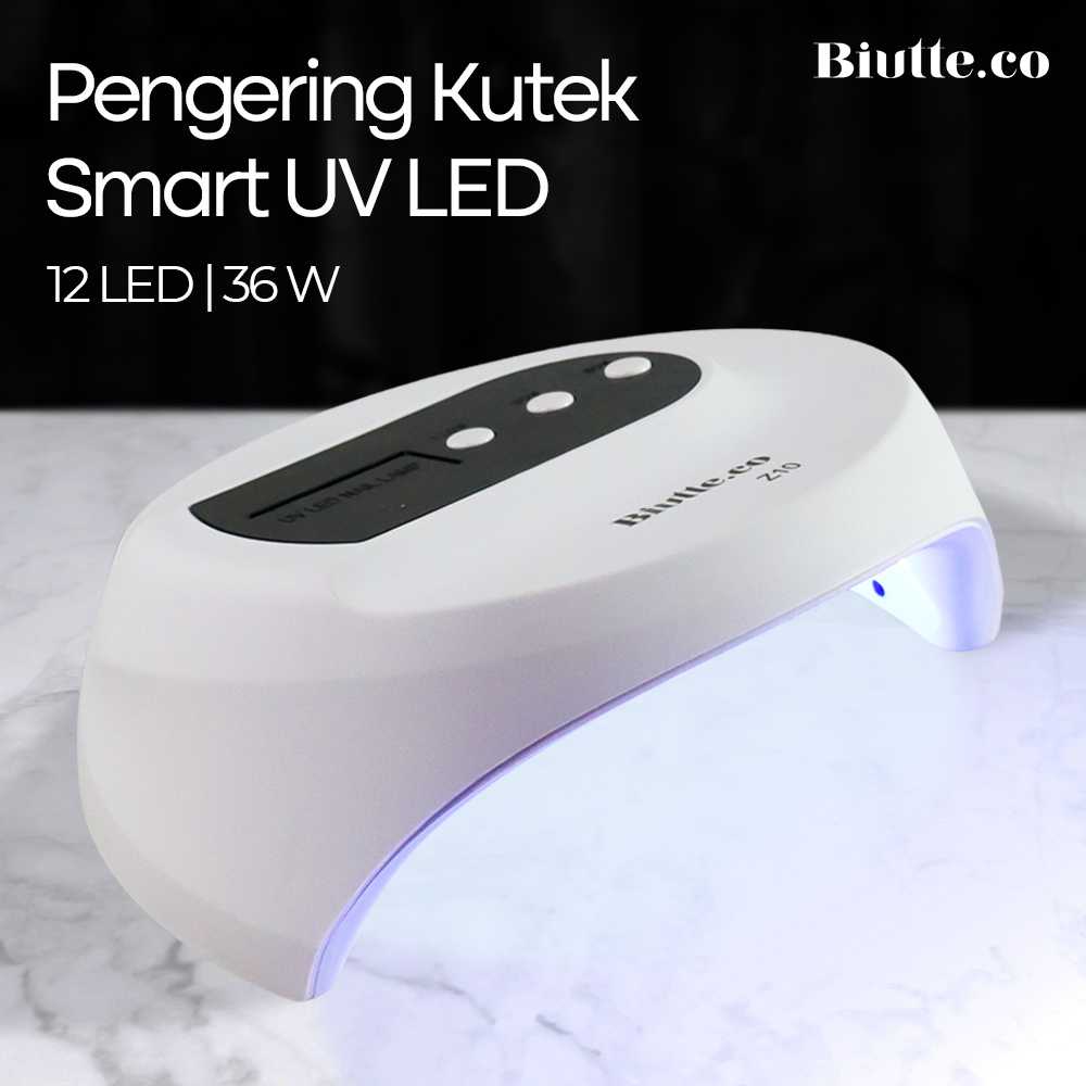 Jual Biutte.co Pengering Kutek Kuku Smart UV LED Nail Dryer 36W