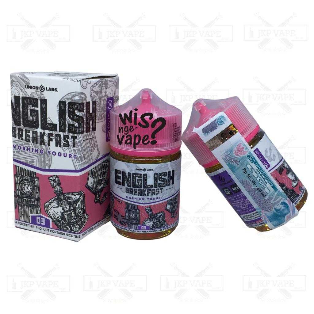 Jual English Breakfast V5 Morning Yoghurt 60ml - Liquid Vape By
