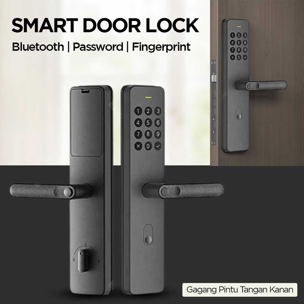Jual Zi Mijia Smart Door Lock Bluetooth Password Fingerprint